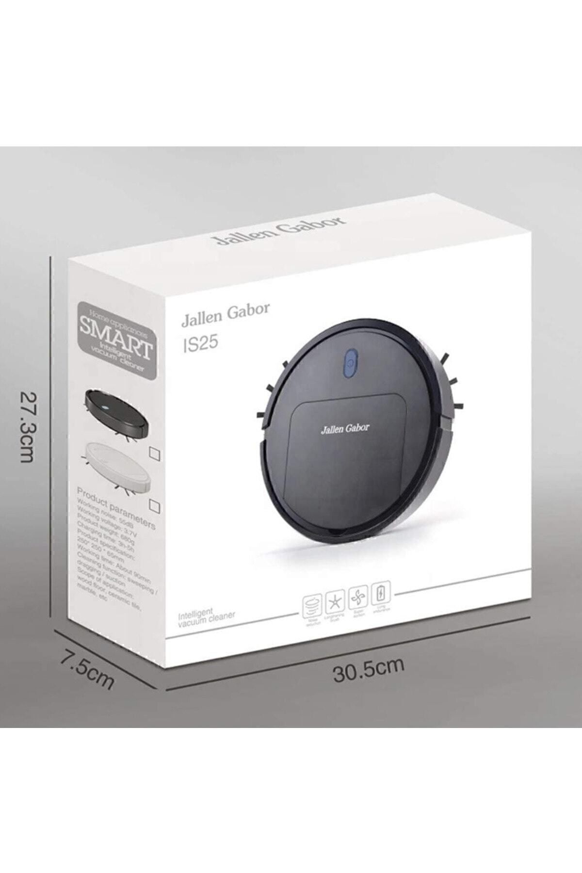 Genel Markalar Büyük Boy Şarjlı Fırçalı Moplu Robot Süpürge Is25 ...