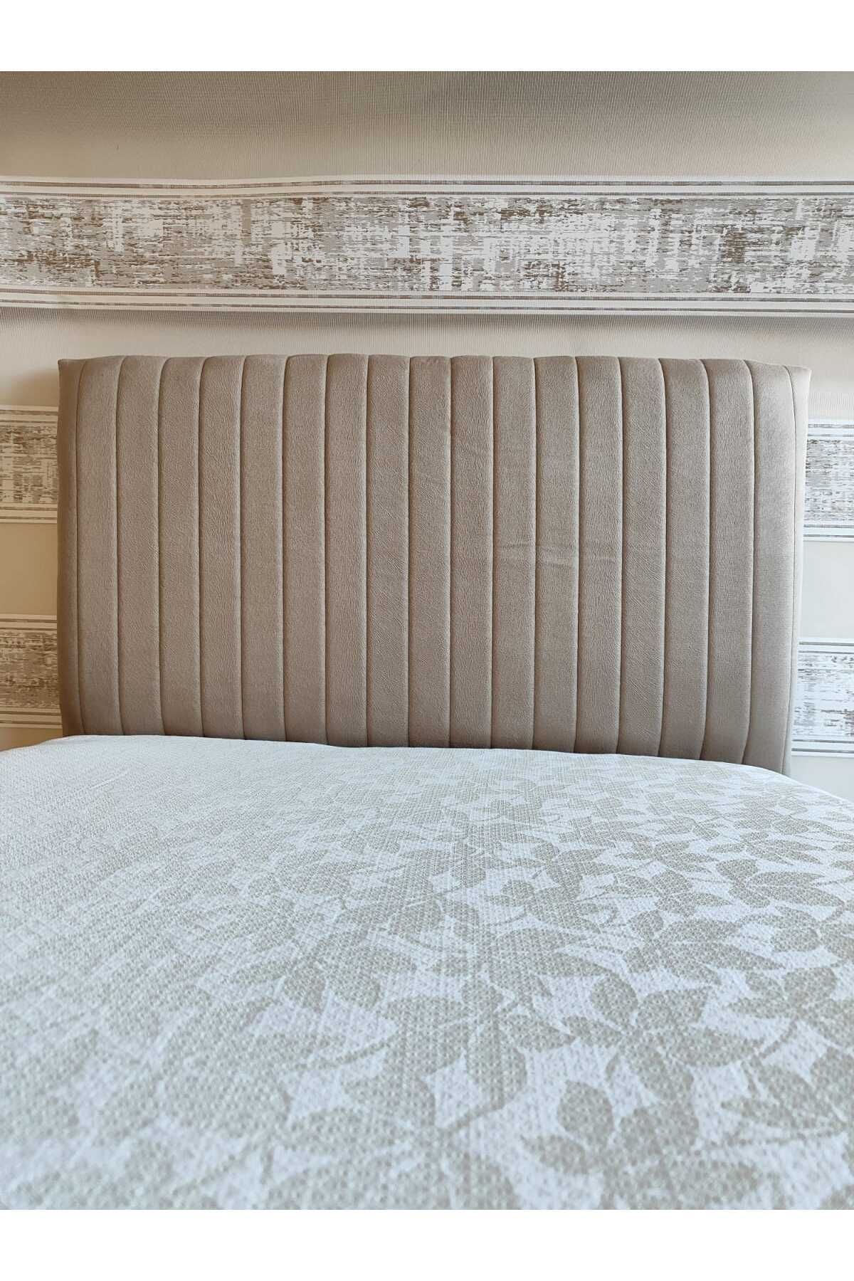 ByDekor Sonne Keten Baza Yatak Başlık Kılıfı 150 Cm Vizon - Fiyatı ...