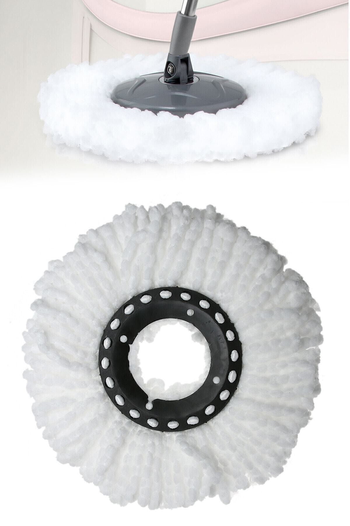 aşçıbaşı ticaret Mikrofiber Döner Başlıklı Yedek Mop Bezi Temzilik ...