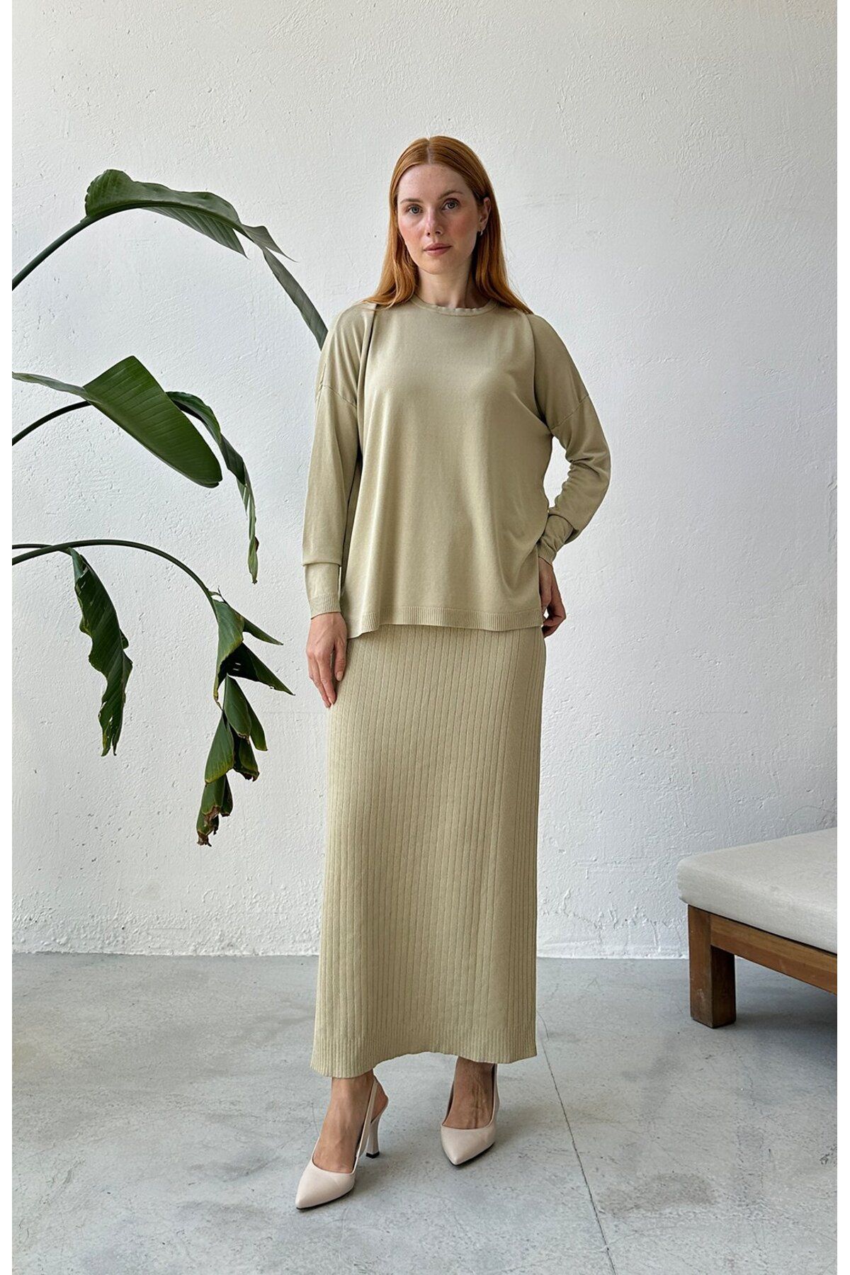 ilmeg triko Merserize Fitil Etek Takım Fiyatı, Yorumları - Trendyol