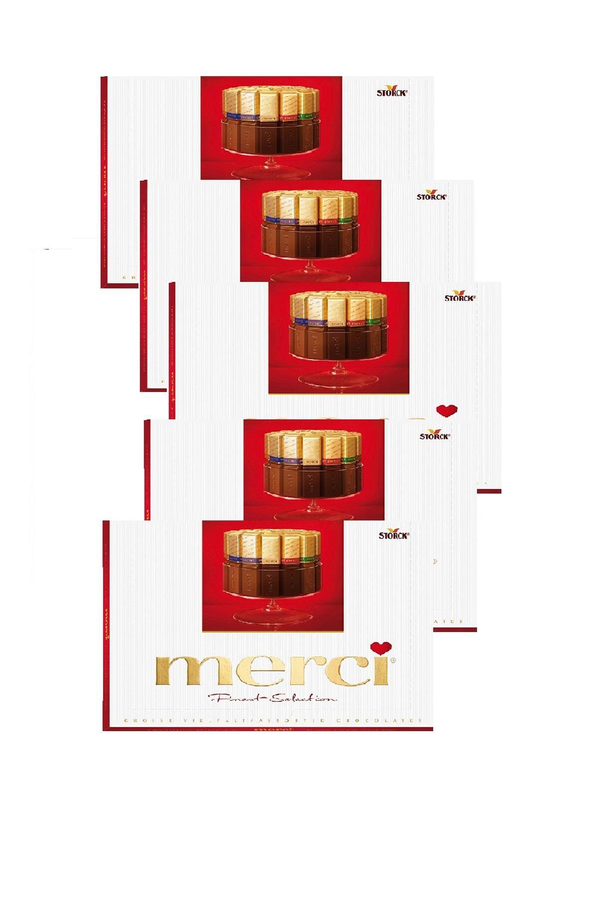 Merci KLASİK (RED) 250 GR. X 5 ADET - Fiyatı, Yorumları