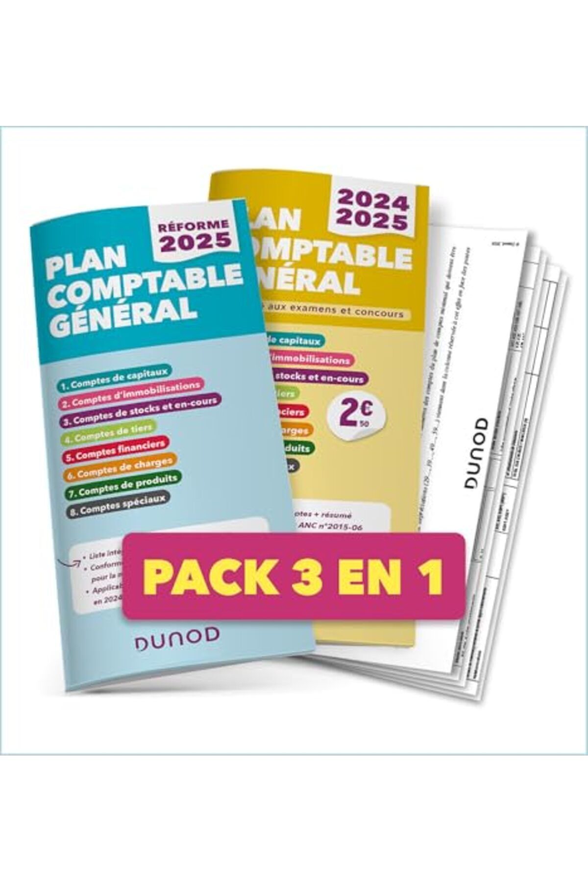Hachette Plan Comptable General Pack 3 En 1 Pcg 20242025 + Pcg Reforme ...