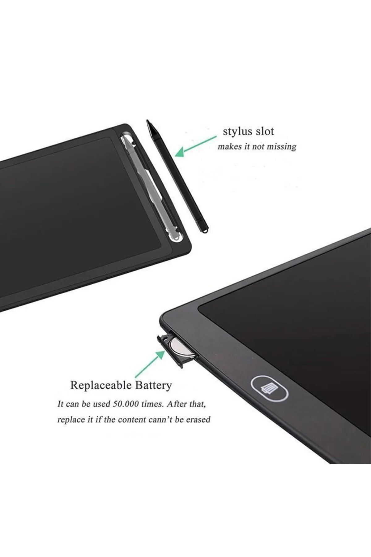 The Lavinia Dijital Kalemli Yazı Tahtası Resim Not Çizimler Hafif Ince ...