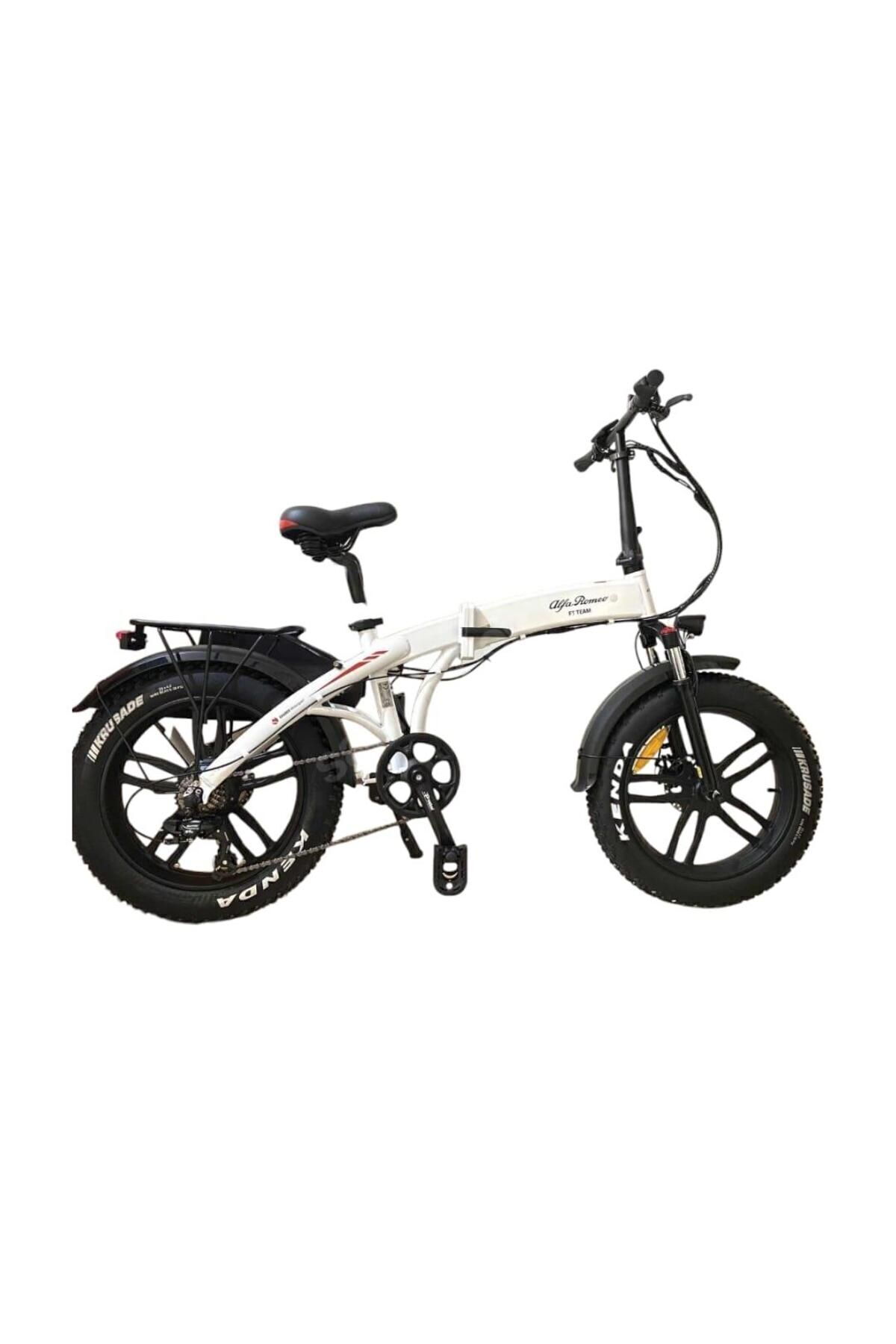 RKS Alfa Romeo R2 Katlanır Elektrikli Bisiklet Beyaz Fiyatı, Yorumları - Trendyol