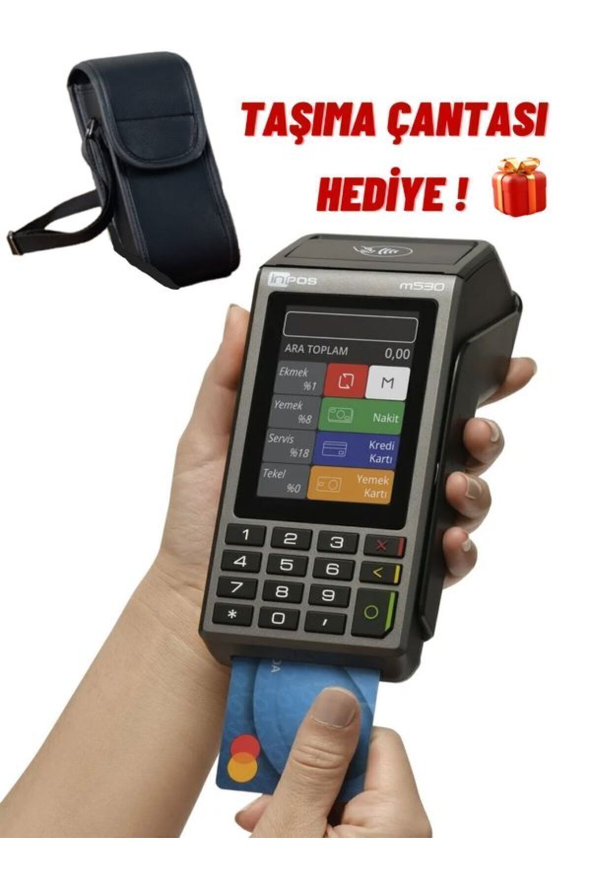 inPOS M530 4G Yeni Nesil Yazarkasapos Temassız Ve Qr Özellikli Taşıma ...