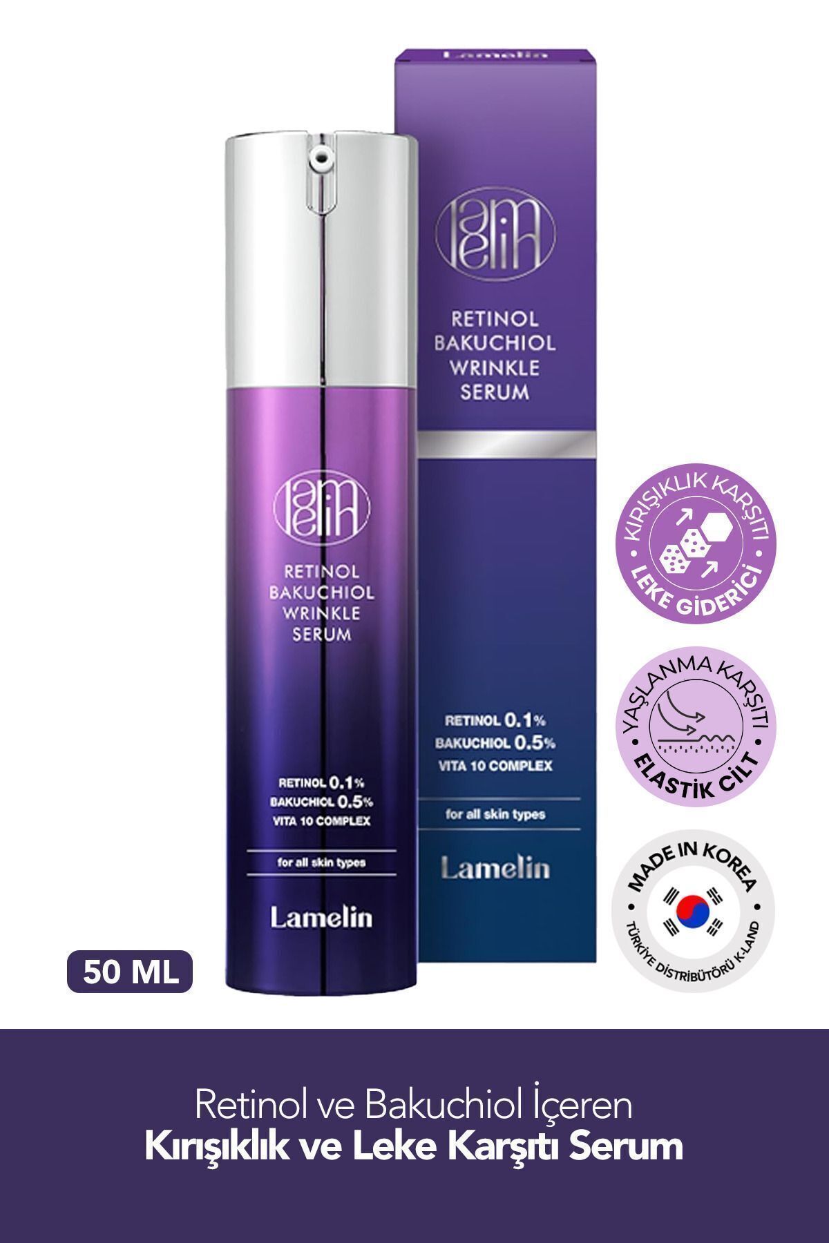 Lamelin Serum Lamelin Retinol Bakuchiol Serum 50 ML Fiyatı, Yorumları ...