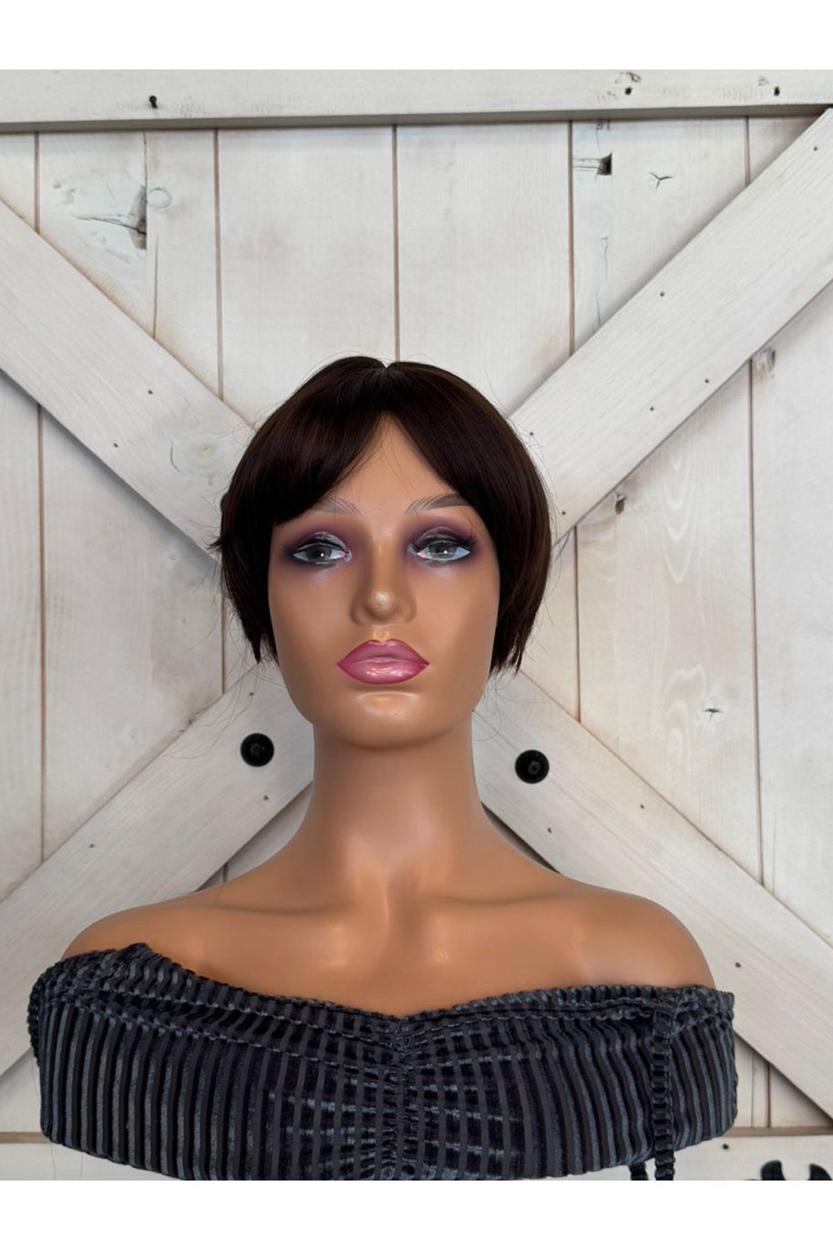 Suzan Peruk Human Hair Texture Medical Wig - Suitable for Chemotherapy ...