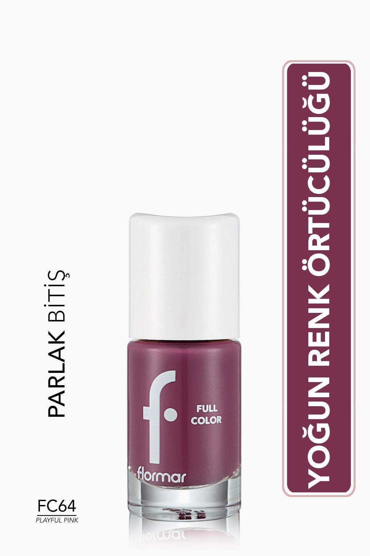 Flormar Yoğun Pigmentli Parlak Oje -full Color Nail Enamel - Fc64 ...