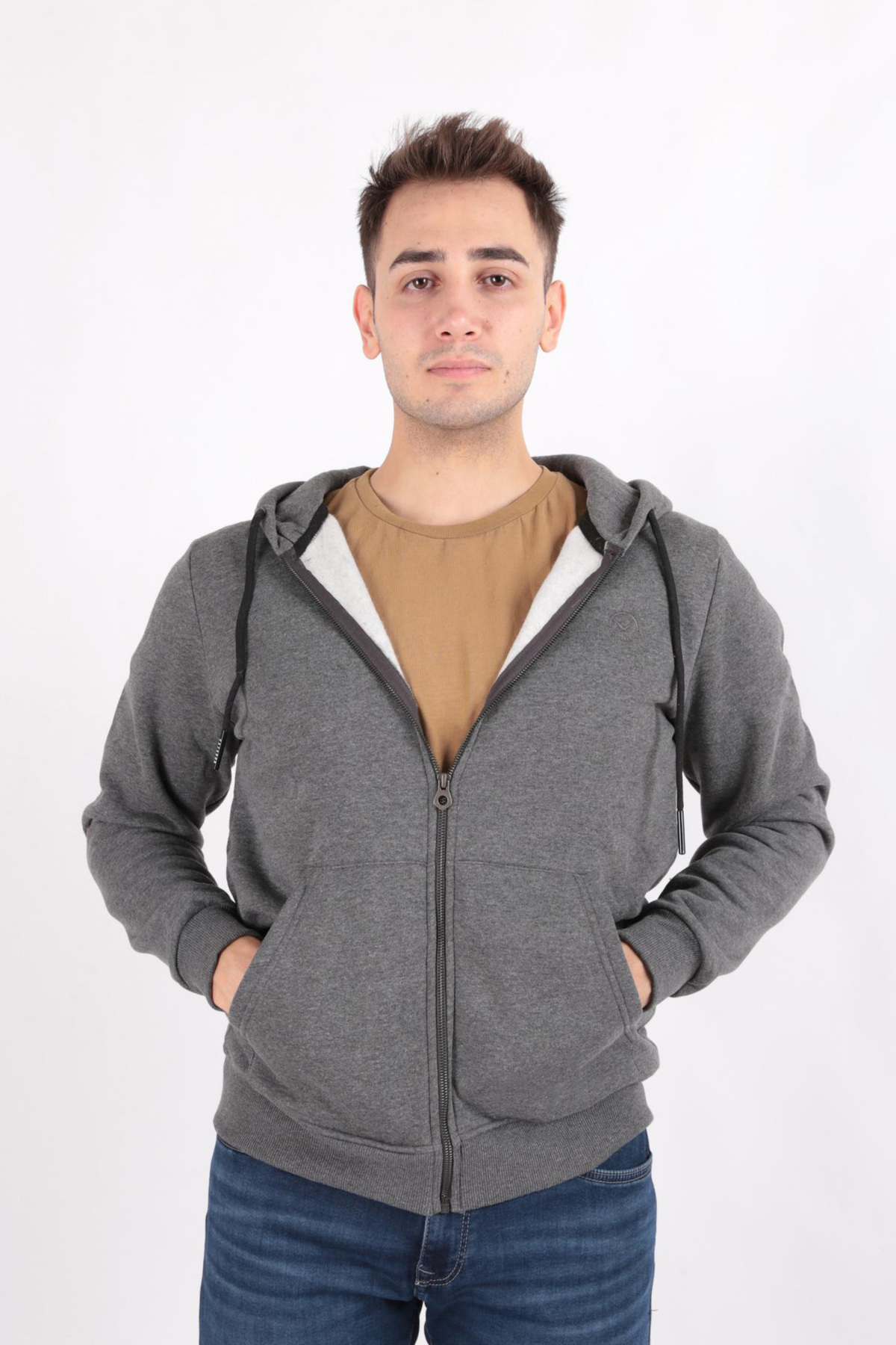 Cazador 5617 Erkek 3 Iplik Sweatshirt Hırka - Fiyatı, Yorumları