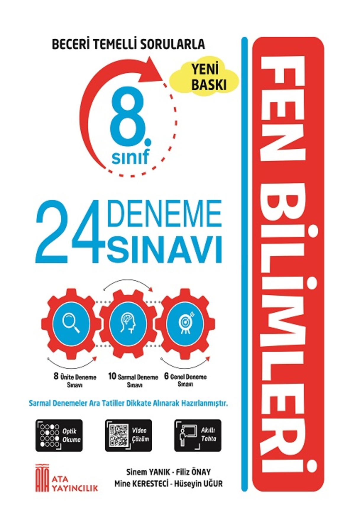 Ata Yayıncılık 8. Sınıf 24 Deneme Sınavı Fen Bilimleri - Fiyatı, Yorumları