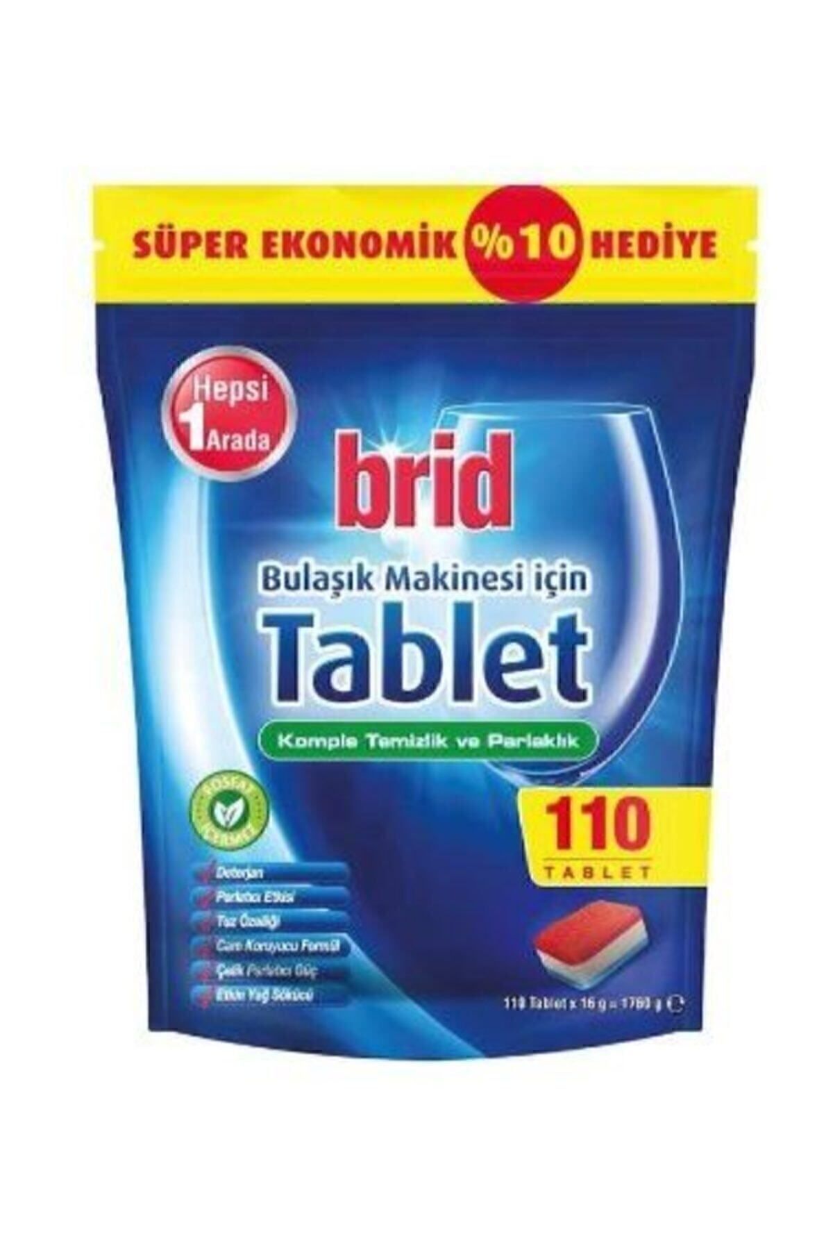 Brid Tablet Bulaşık Tableti 110 Adet Yorumları, Fiyatı - Trendyol