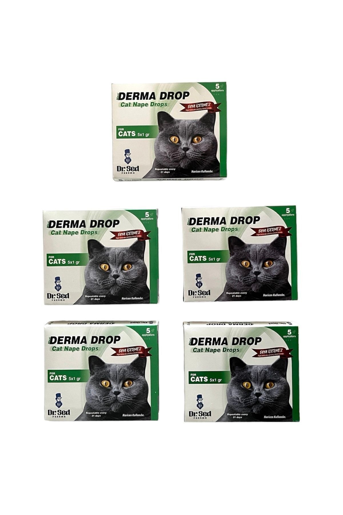 Dr.Sed Kediler Için Ensedamlası Dışparazit Deri Bakım Maxi Derma Drop ...
