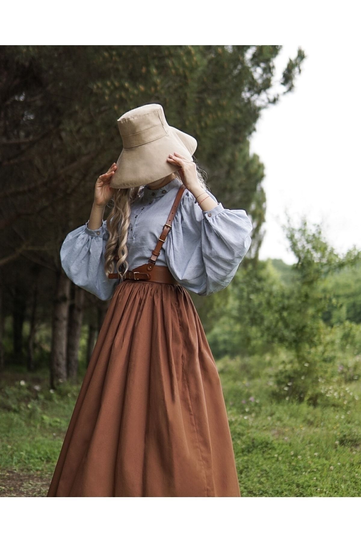 Launes Cepli Vintage Açık Kahverengi Etek Fiyatı, Yorumları - Trendyol