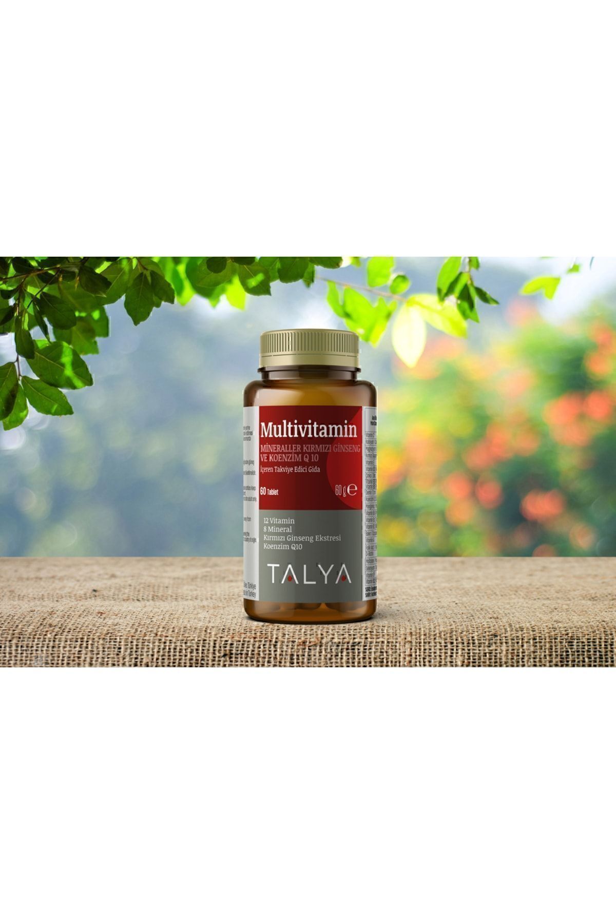 Talya Multivitamin İçeren Takviye Edici Gıda (Mineraller, Kırmızı ...