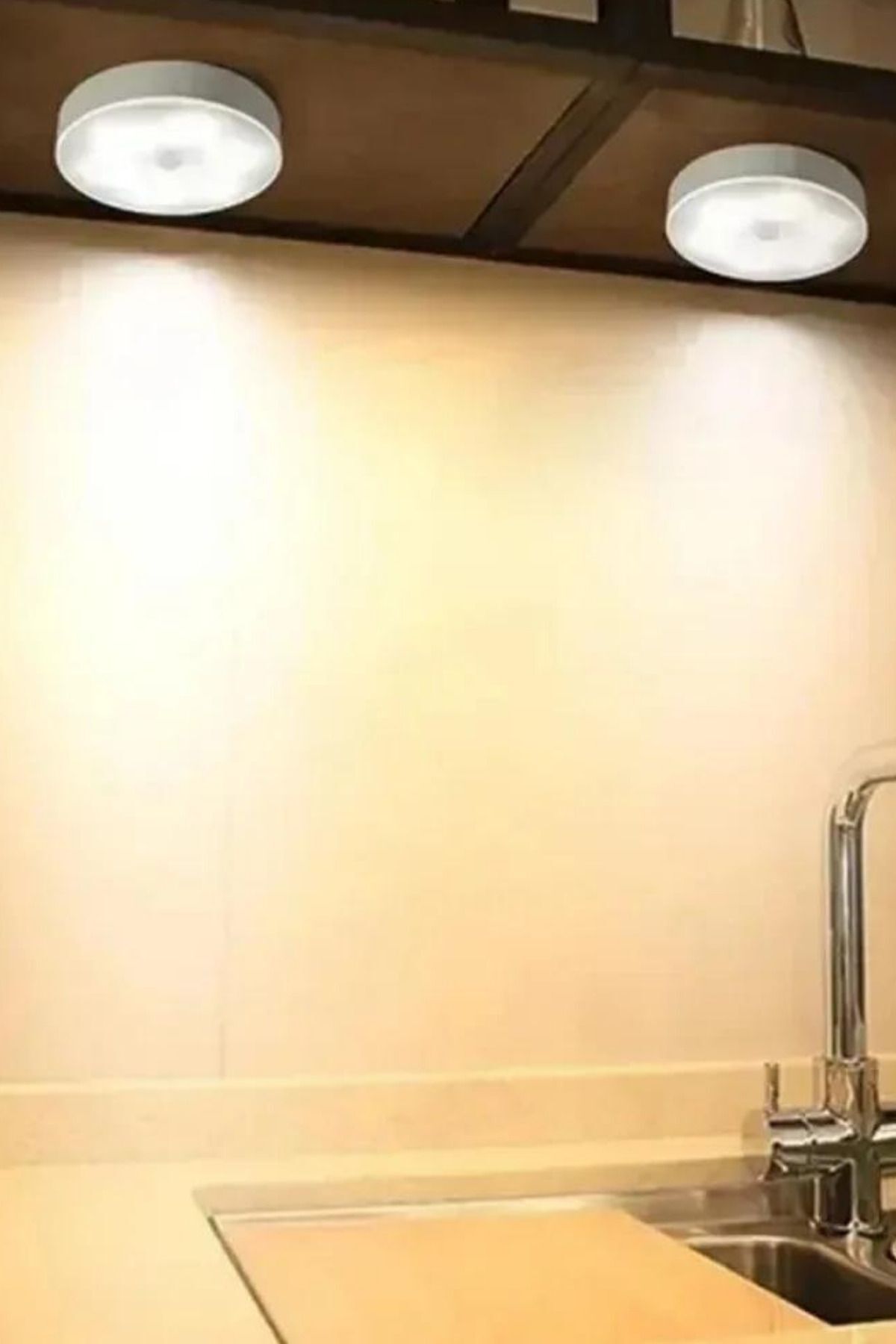 ENZE LİGHTİNG Usb Şarjlı Sensörlü Mıknatıslı Led Aydınlatma Kabin Dolap ...