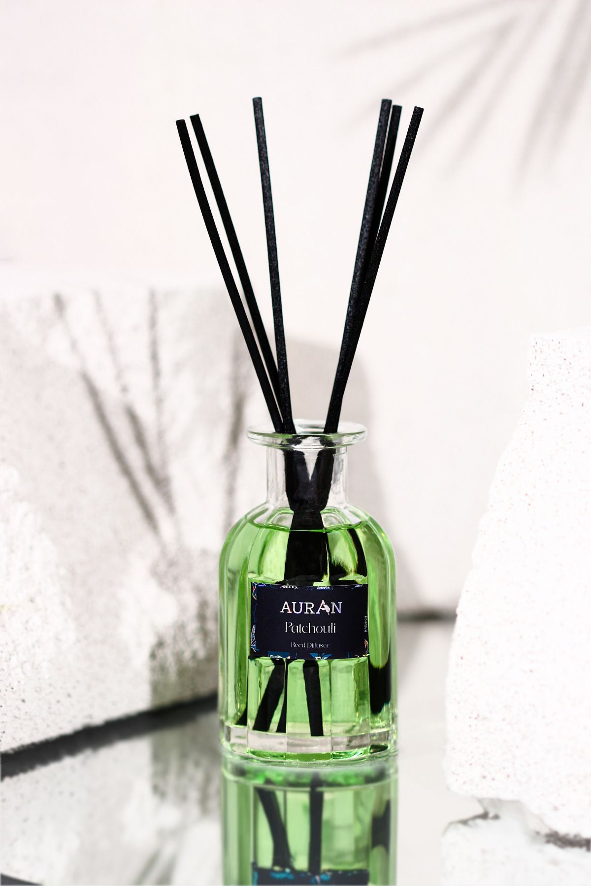 AURAN Patchouli Çubuklu Oda Kokusu Bambu Kokusu Dekor Lüx Reed Diffuser ...