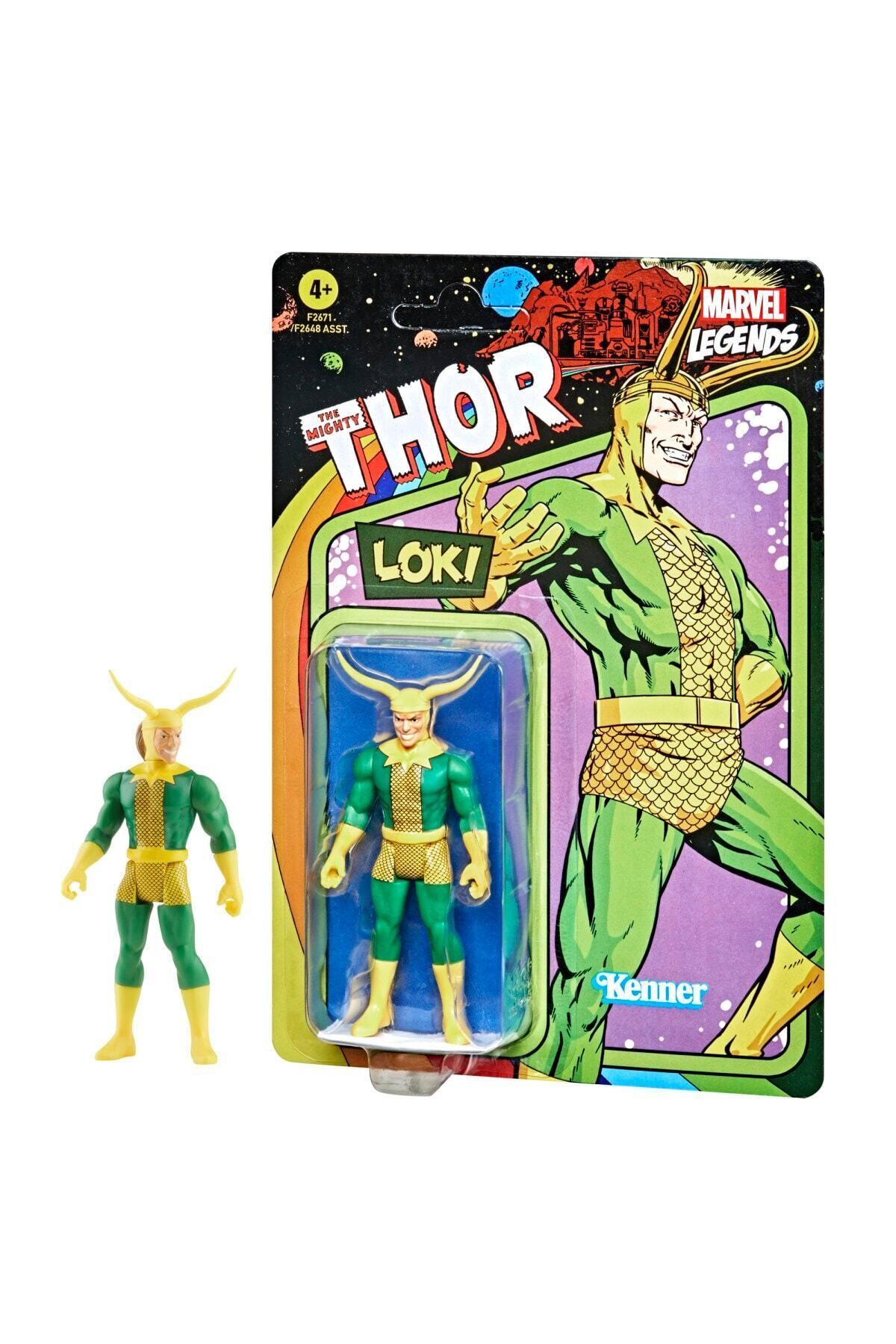 MARVEL Hasbro Legends Retro 375 Loki Aksiyon Figürü - Fiyatı, Yorumları