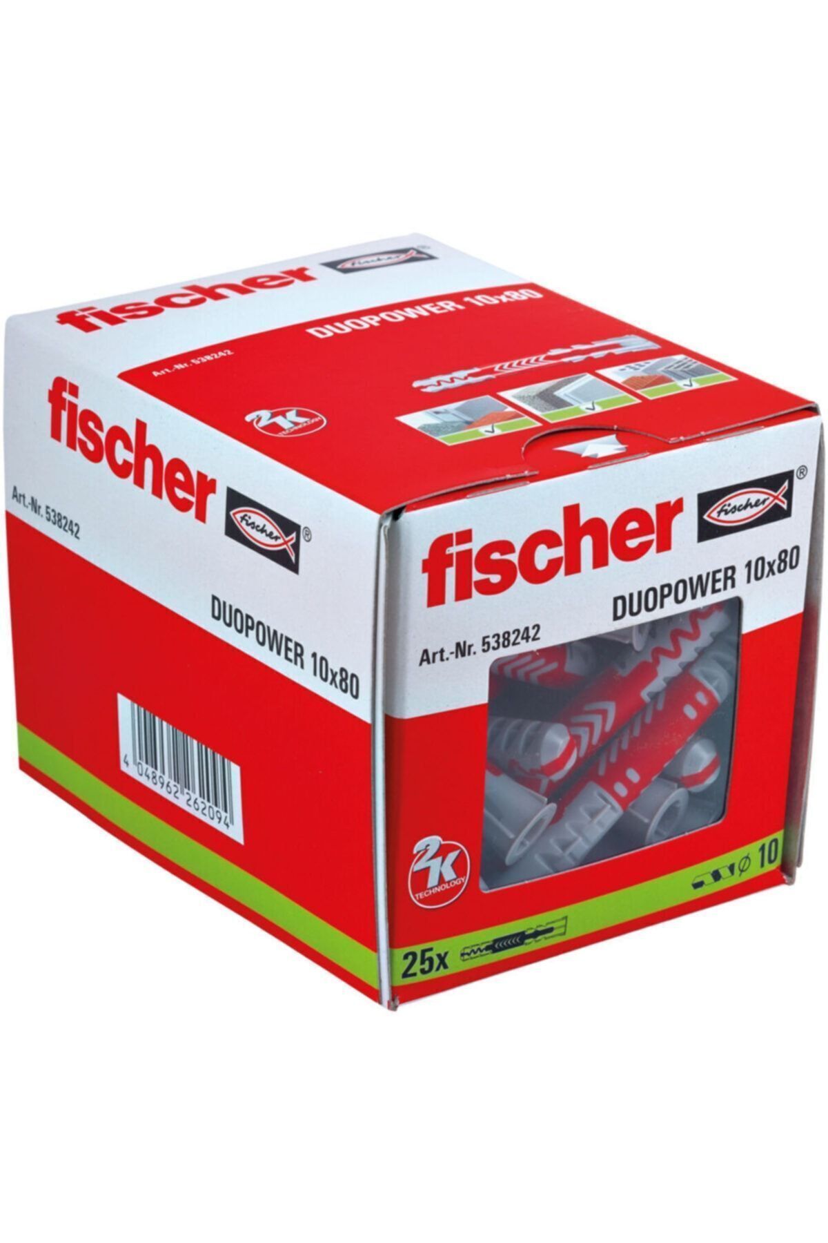 Fischer Dübel Duopower 10x80 25adet - Fiyatı, Yorumları