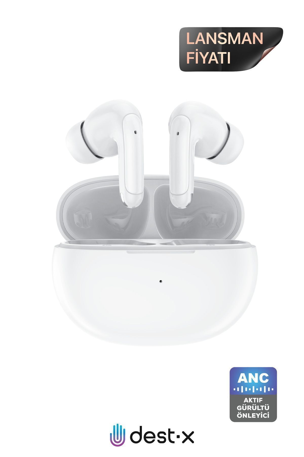 DEST-X D-bass Anc, Enc, 4 Mikrofon Ve Yapay Zeka, Ipx4, Hifi Stereo ...