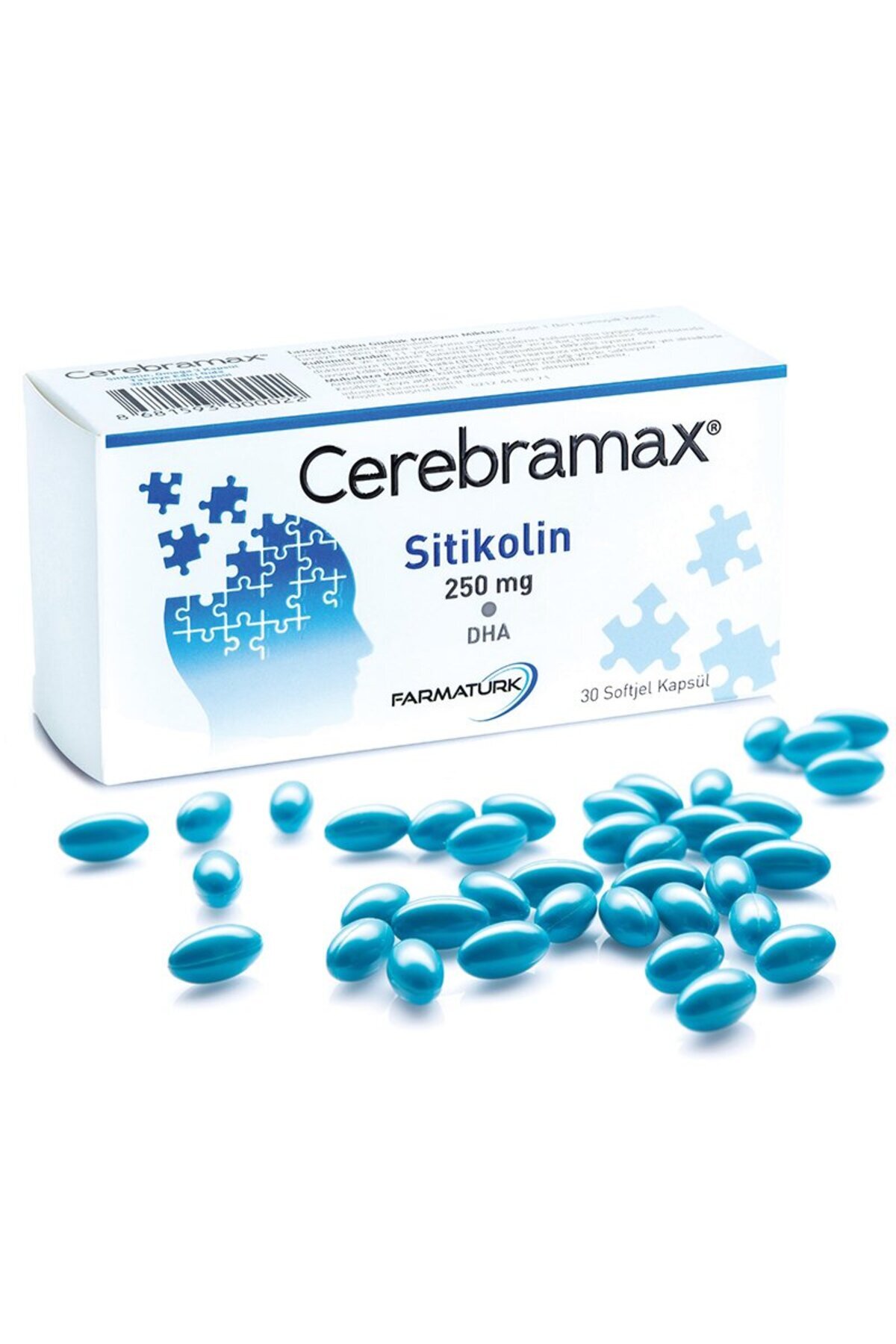 GensuPharma Cerebramax 30 Kapsül - Sitikolin içerikli - Fiyatı, Yorumları