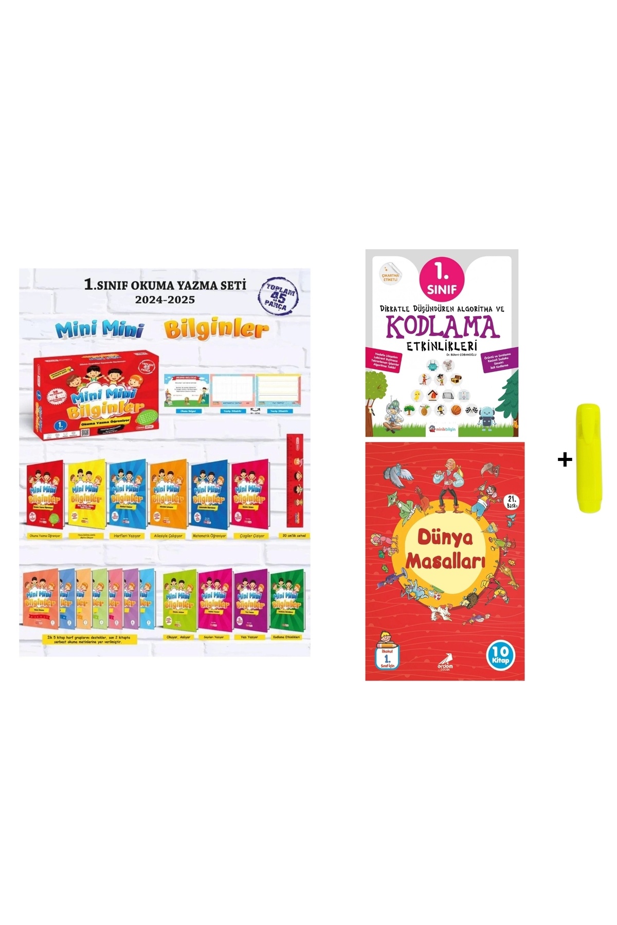 Kırmızı Beyaz Yayınları Kırmızı Beyaz 1.Sınıf Okuma Yazma Mini Mini ...