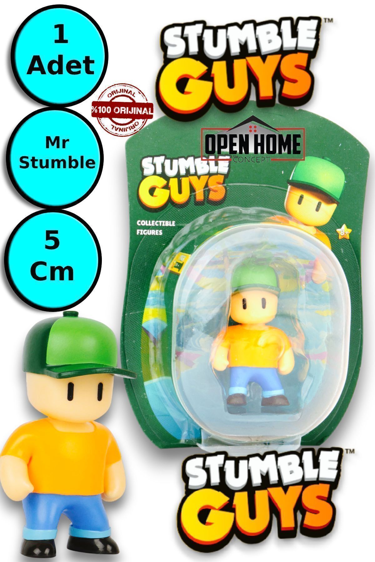 TOYFEST Stumble Guys 5 cm Tekli Figür - Mr Stumble 1 ADET Fiyatı ...