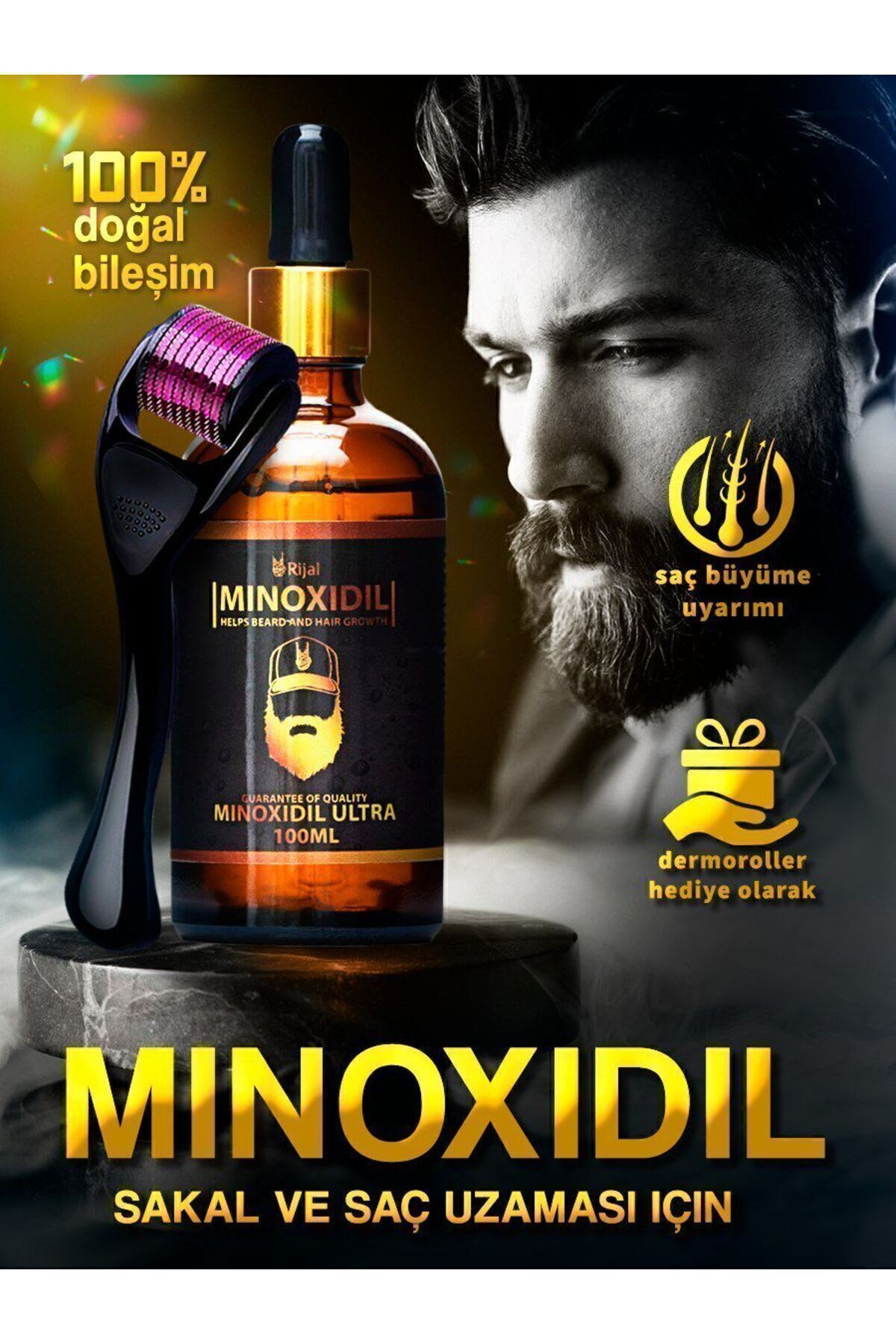 RIJAL Sakal Bakımı Minoksidil Fiyatı, Yorumları - Trendyol