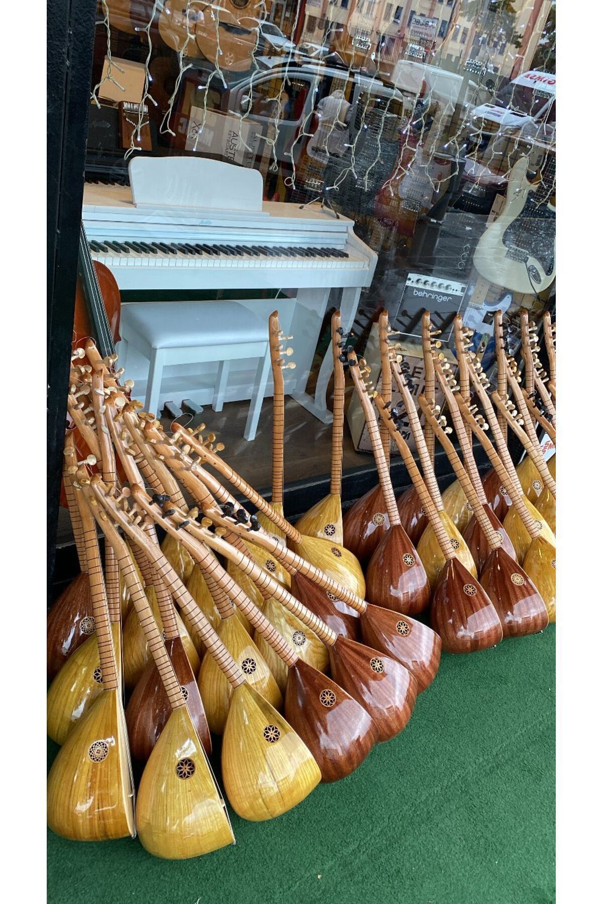 3M Atölye Cura Saz Bağlama Çocuk Sazı Cura Bağlama Kılıf Tezene Dahil ...