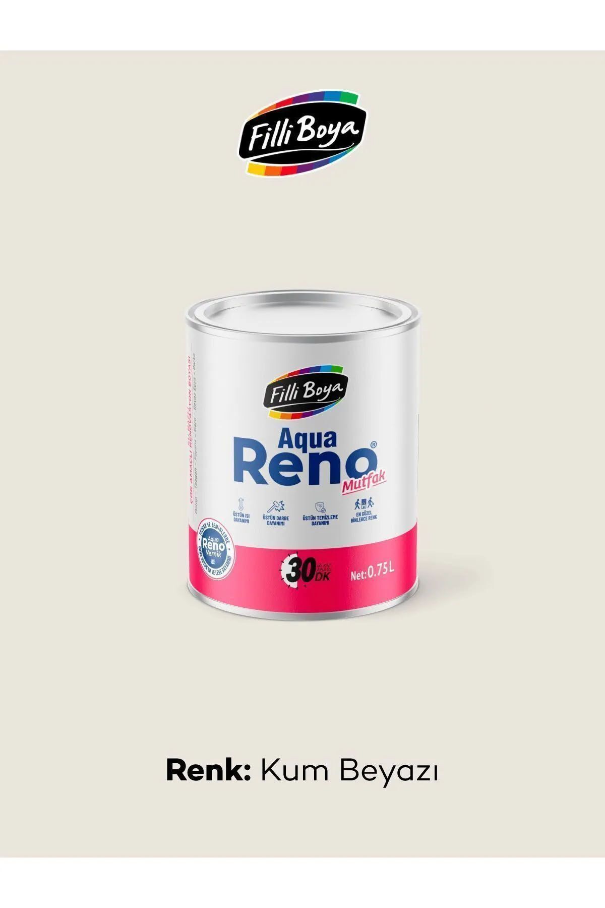 Filli Boya Filli Aqua Reno Mutfak (0,75 LT) - Kum Beyazı Fiyatı ...