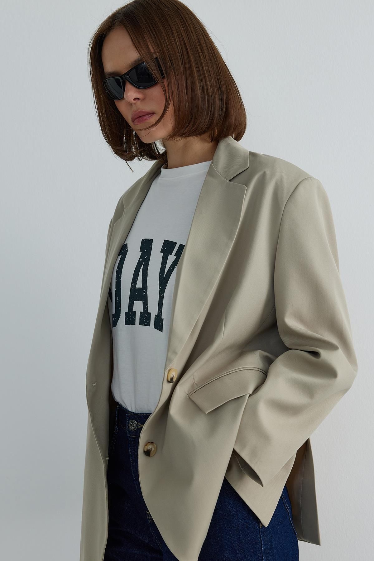 Suud Collection Taş Maskülen Blazer Ceket Fiyatı, Yorumları - Trendyol
