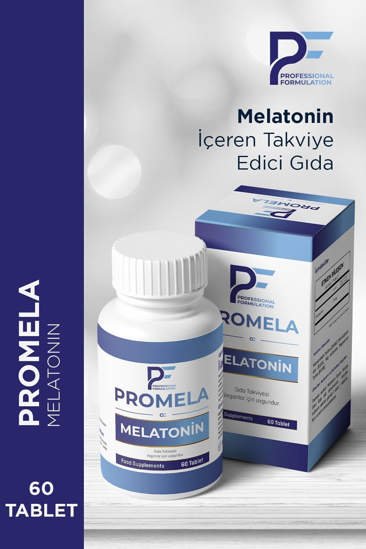 pf professional formulation ProMela Melatonin 60 Tablet - Fiyatı, Yorumları