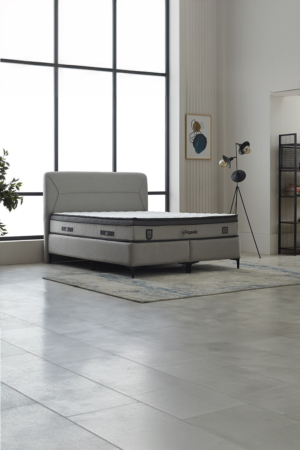 Home Elora Tek Kişilik Baza Başlık Seti GriFiyatı, Yorumları - Trendyol