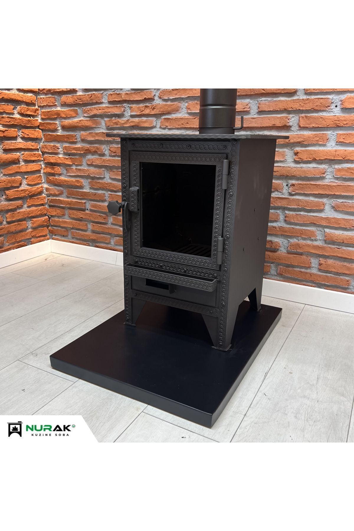 Nurak Kuzine Soba Siyah Zigana Şömine Soba Fiyatı, Yorumları - Trendyol