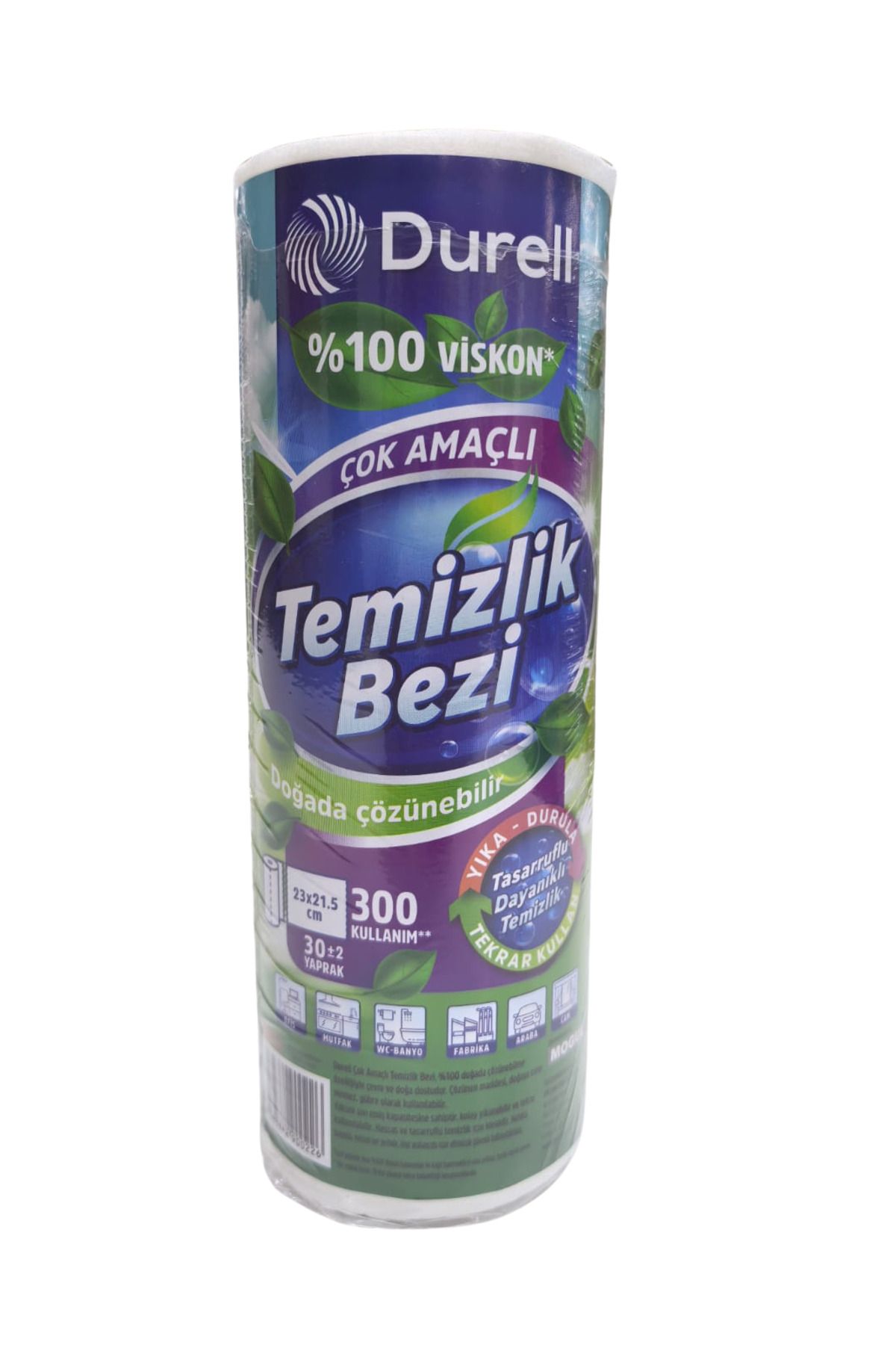 Motex Durell Rulo Temizlik Bezi 30 Yaprak - Yıka-Durula-Kullan 300 ...