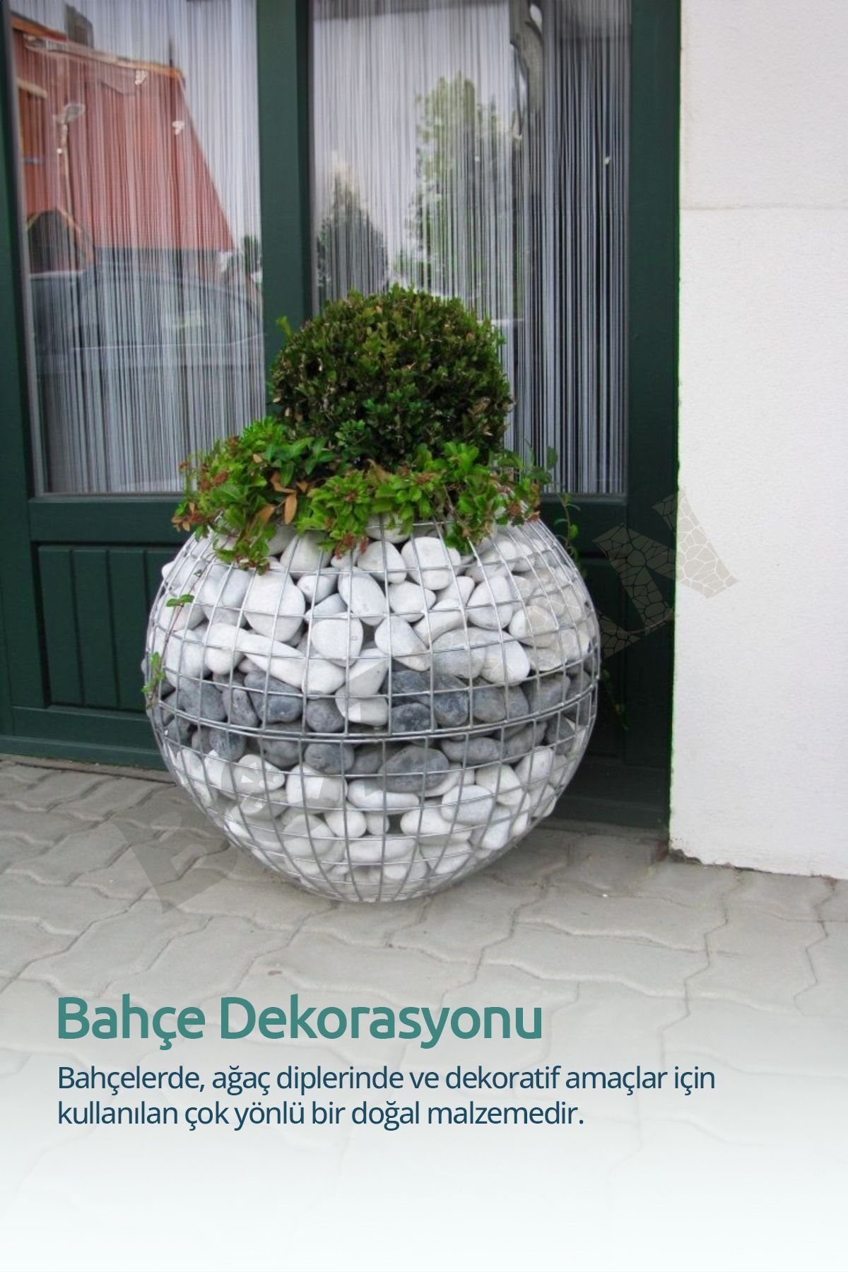 Bozsan Beyaz Dolomit Taş 10 Kg 6-10cm Dolomit Taşı Bahçe Süs Akvaryum ...