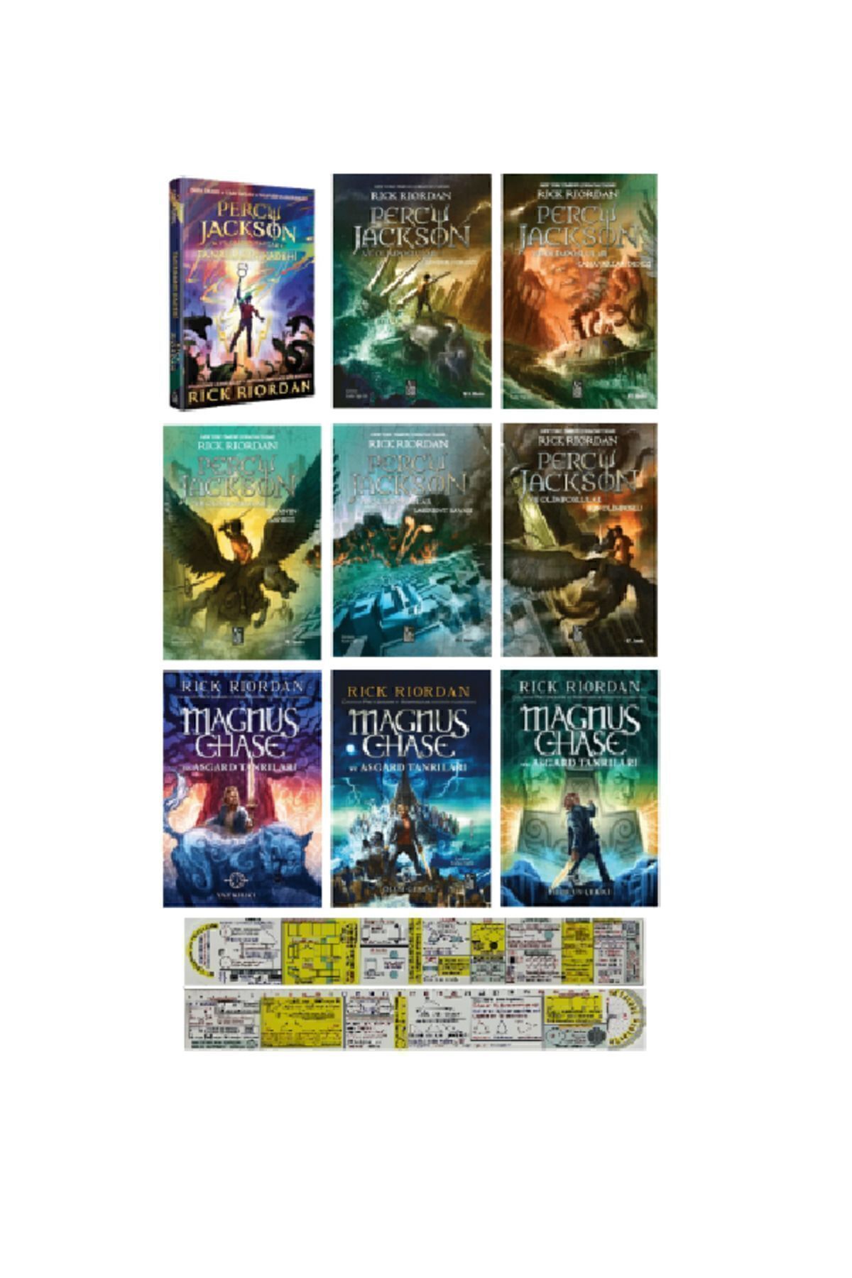 XLibris Percy Jackson+Magnus Chase Yunan Mitolojisi İskandinav ...