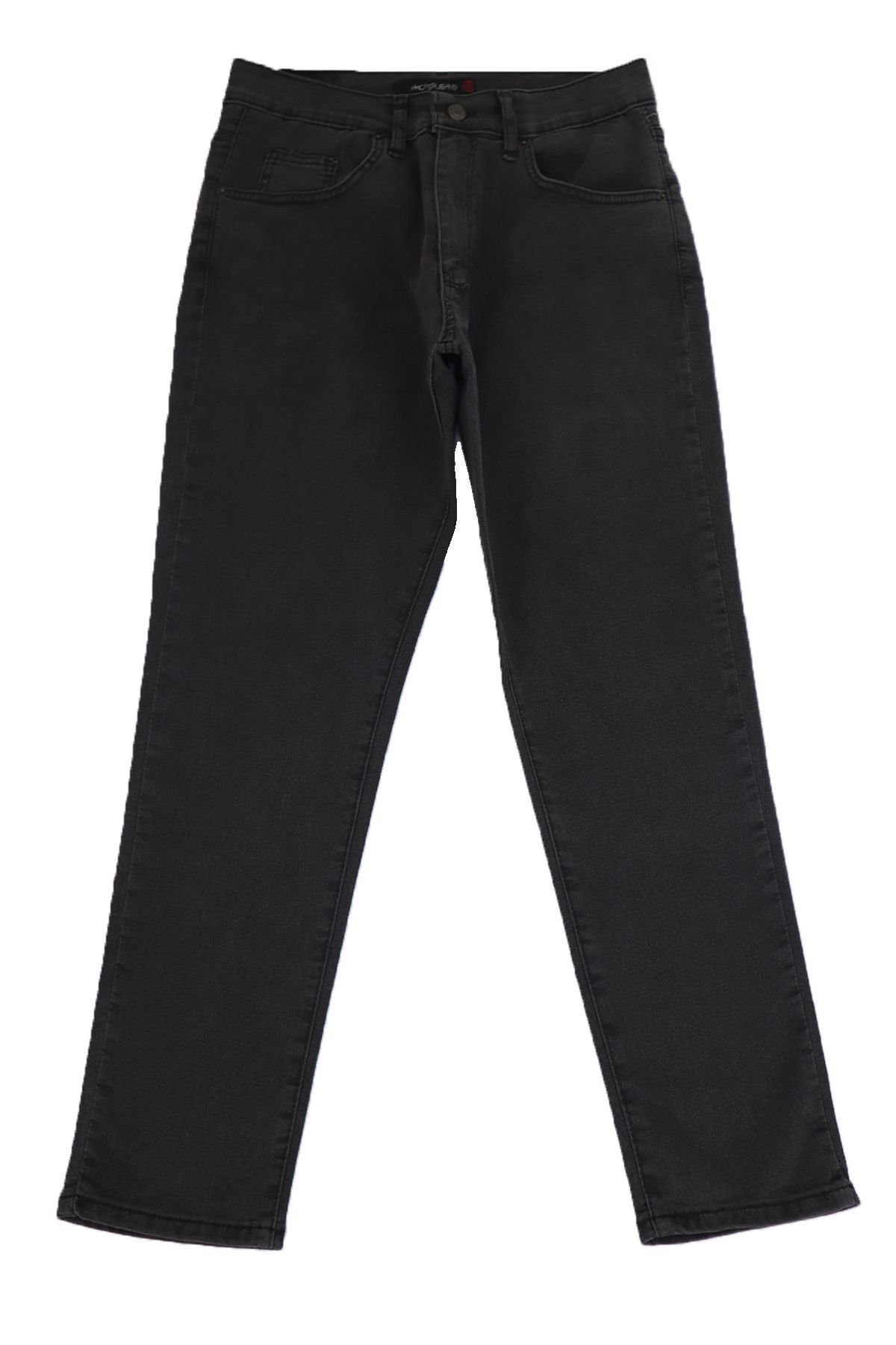 HACKER DENIM Fistan Store Kadın Füme Yüksek Bel Rahat Kesim Boru Paça ...