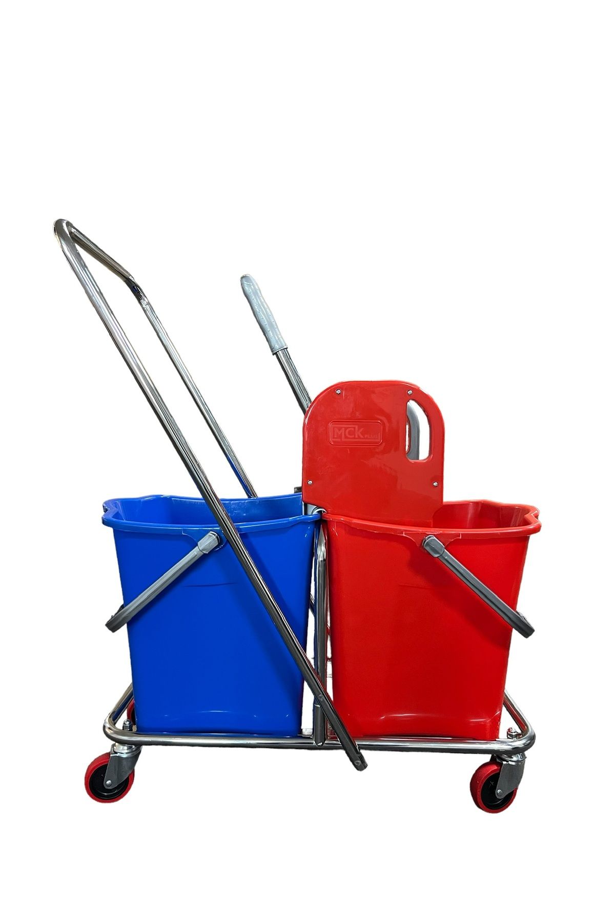 MCK Plus Çift Kovalı Plastik Presli A Kalite Temizlik Paspas Arabası ...