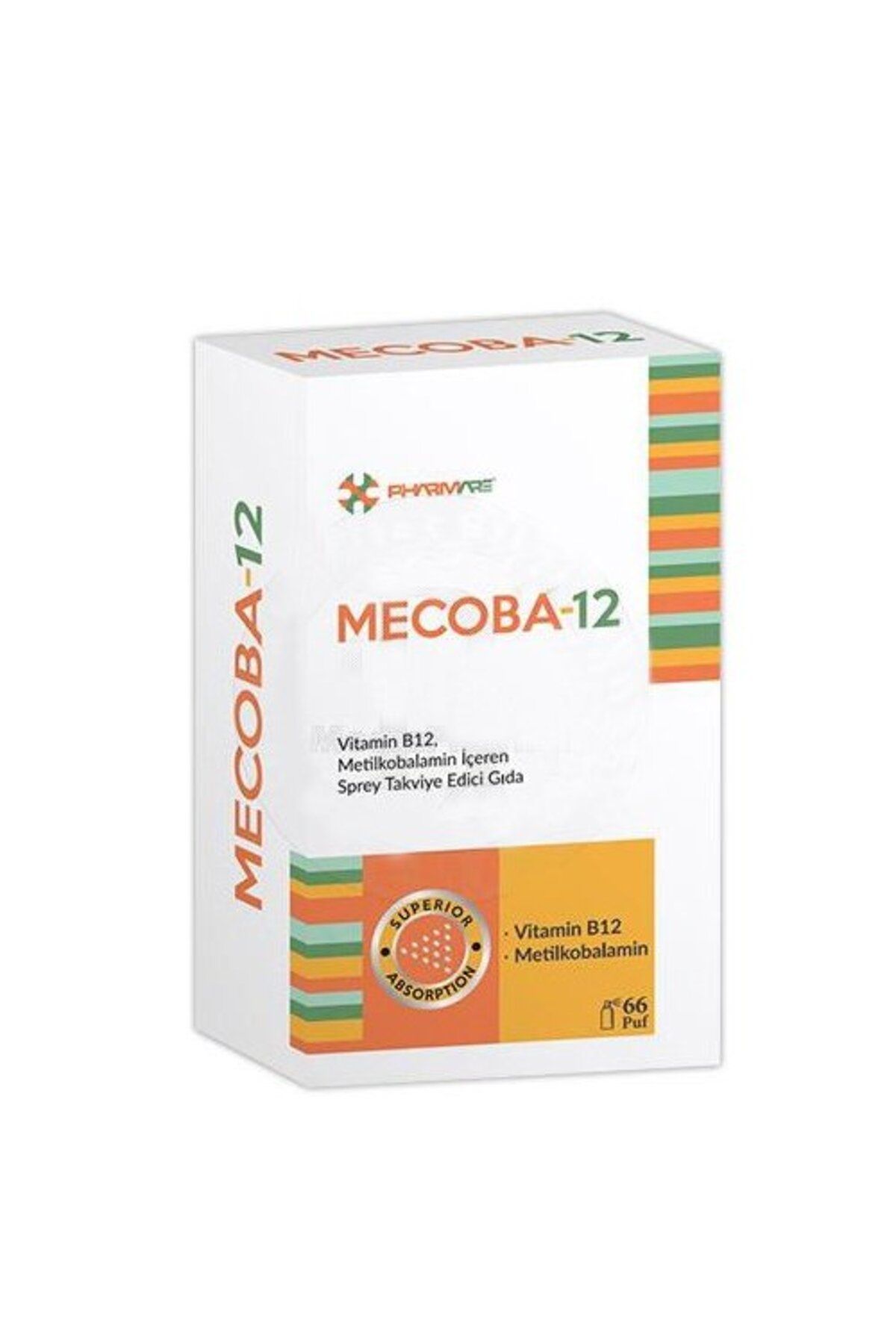 pharmare Mecoba B12 Vitamin B12 Metilkobalamin 10ml Sprey - Fiyatı ...