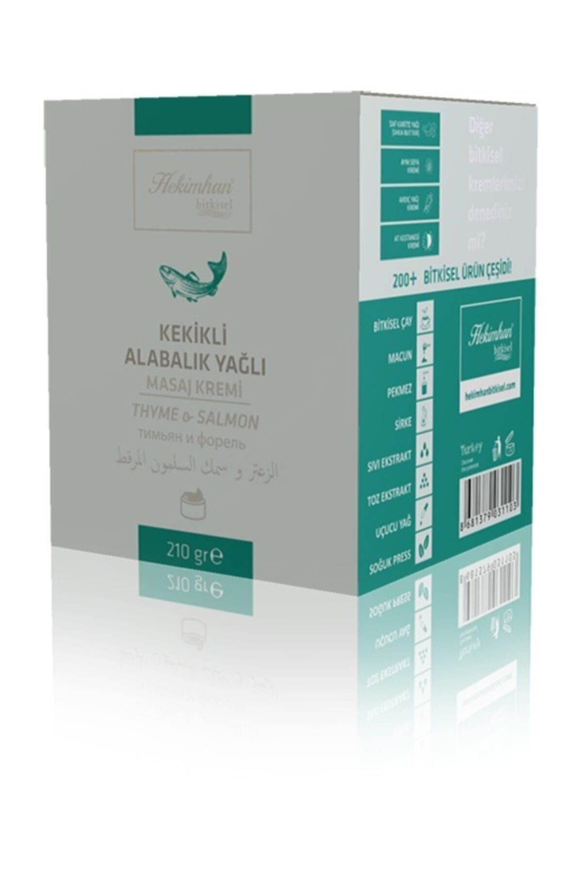 hekimhan bitkisel Kekikli & Alabalık Yağlı Masaj Kremi 210 gr - Fiyatı ...