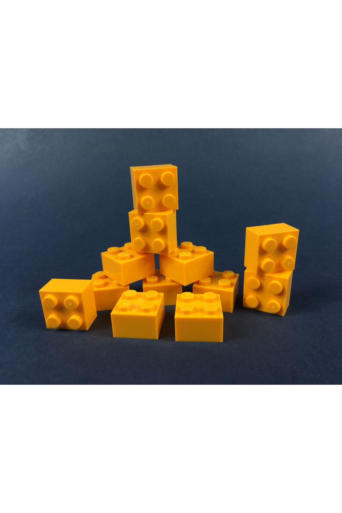 LEGO Aksesuar Custom Moc Creator Brick 2 X 2 Tuğla Açık Turuncu 4 Adet ...