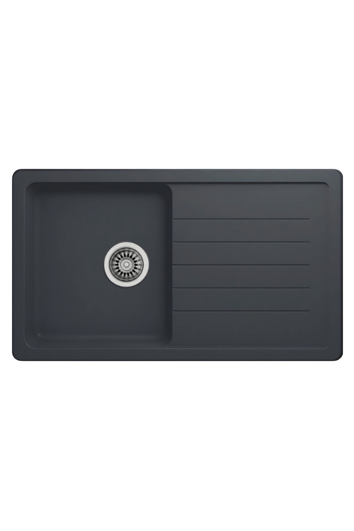 EVIER Granit Evye Base L Series Antrasite - Antrasit (86x50) - Fiyatı ...