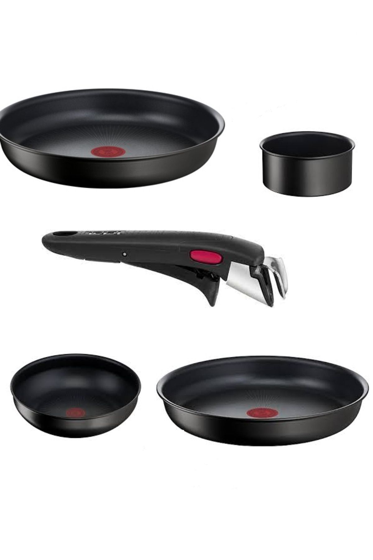 TEFAL Titanyum 6x Indüksiyon Tabanlı Mix Tava -24 22 26wok 16 Soslıuk ...