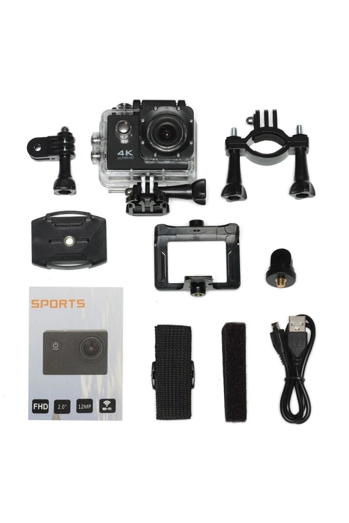 Torima Ac-01 4k Ultra Hd Wifi Su Geçirmez Aksiyon Kamerası Siyah ...