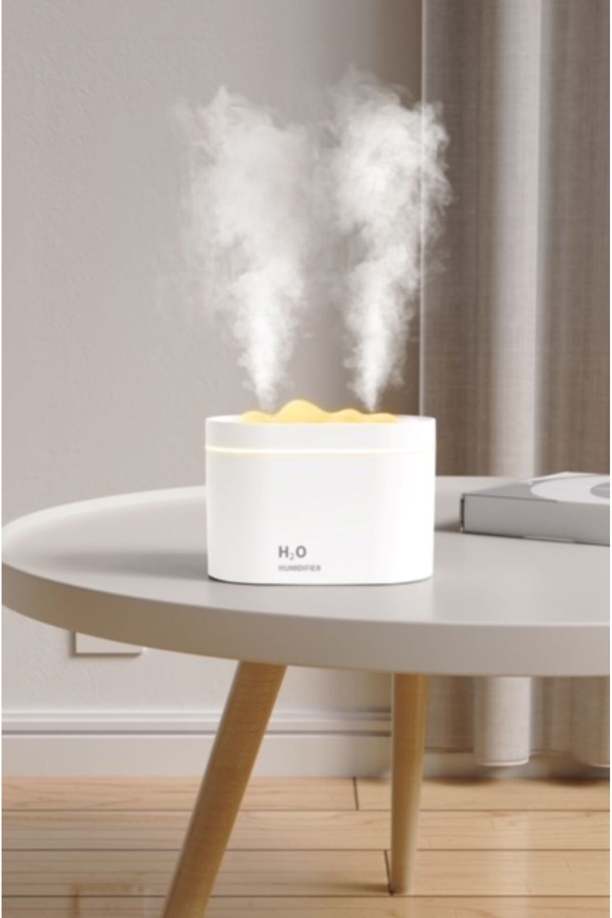 asua H2o Humidifier 800 ml Ultrasonik Hava Nemlendirici Double Spray ...