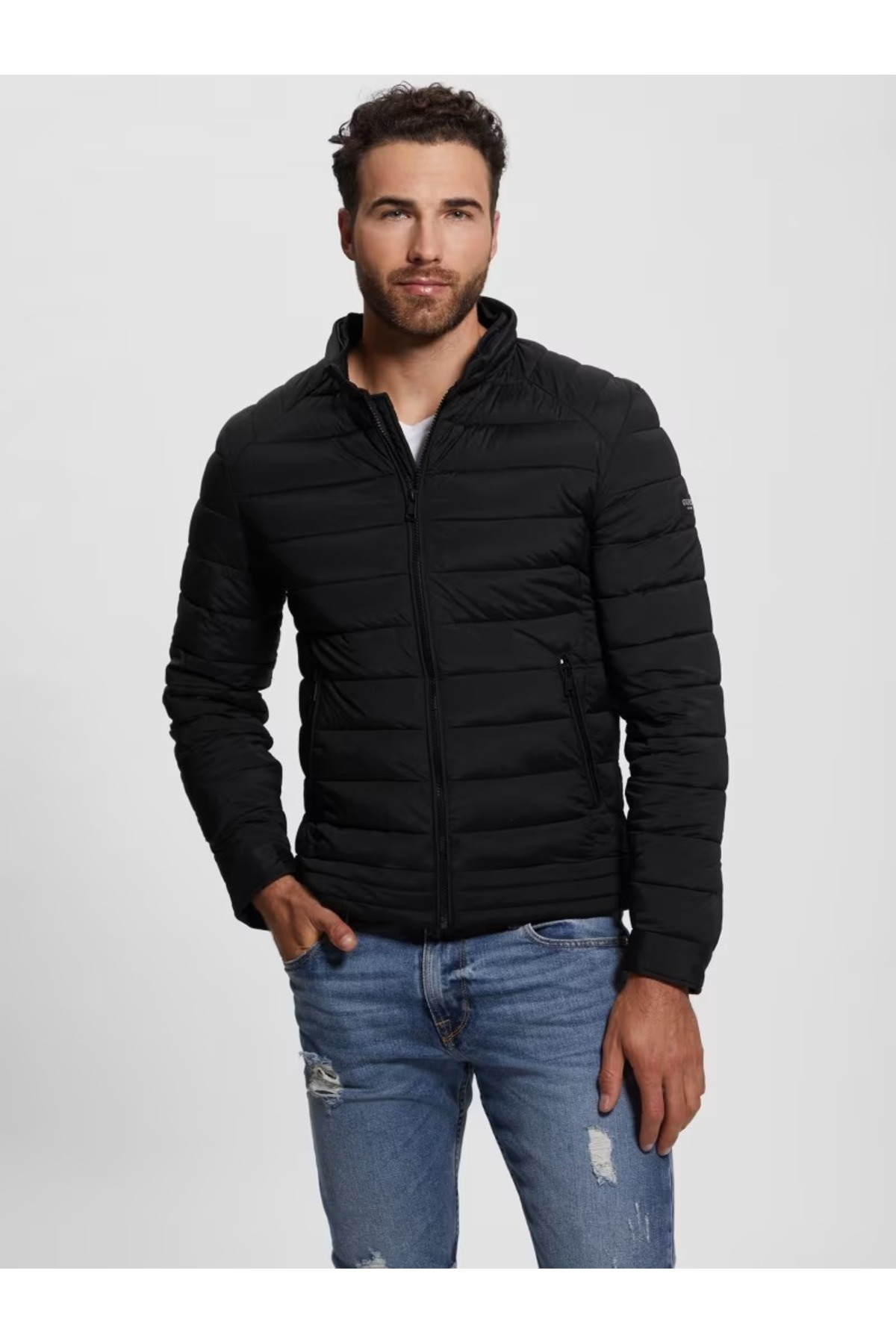 Guess Stretch Men's Jacket - Trendyol