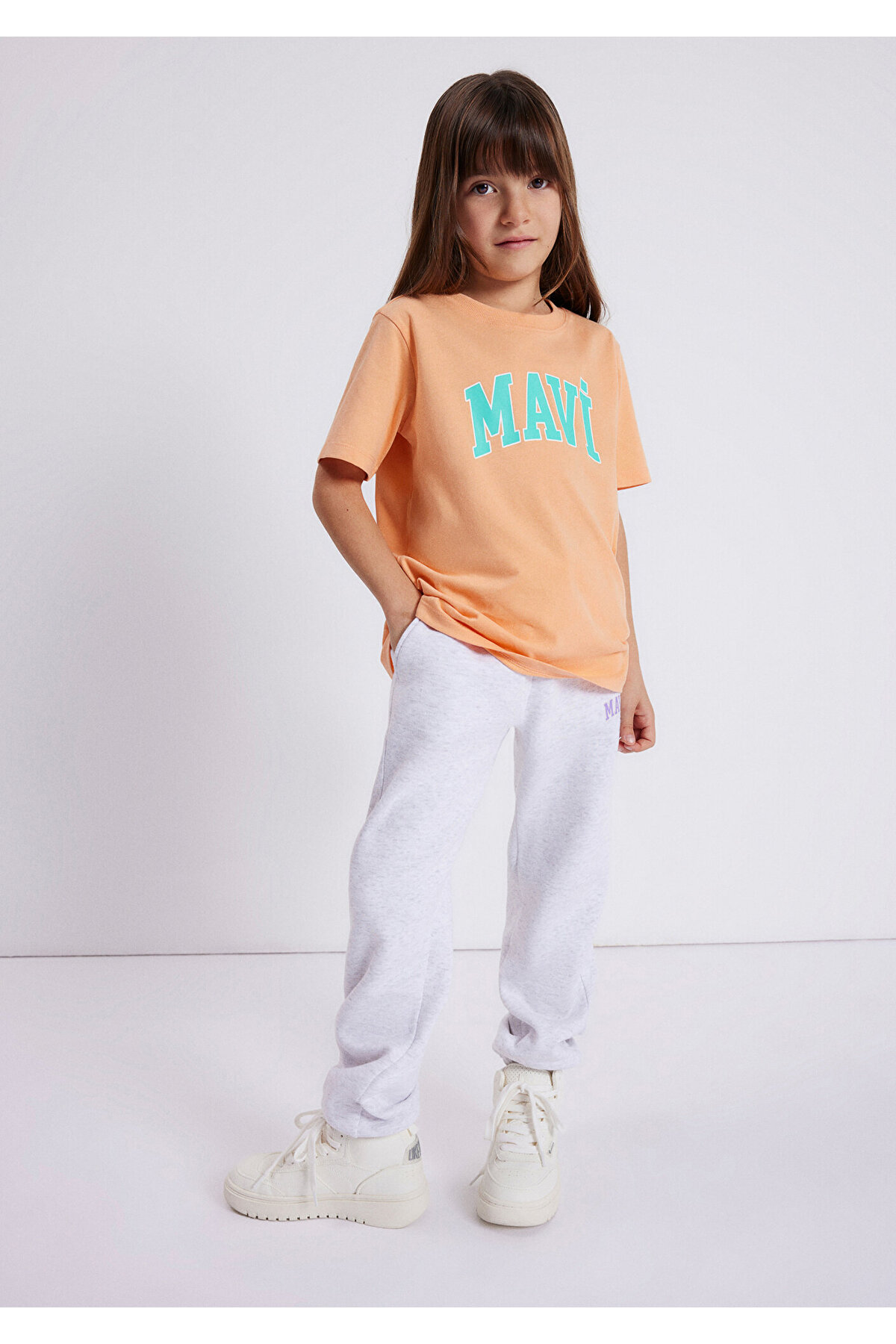 Mavi Logo Baskılı Turuncu Tişört Regular Fit / Normal Kesim 7610109 ...