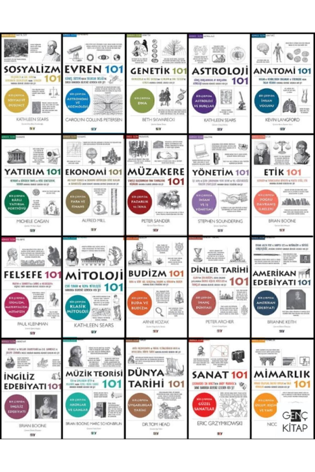 Say Yayınları 101 Serisi 20 Kitap Full Set Mitoloji-Felsefe-Dünya Tarihi-Evren-Ekonomi-Yatırım ...