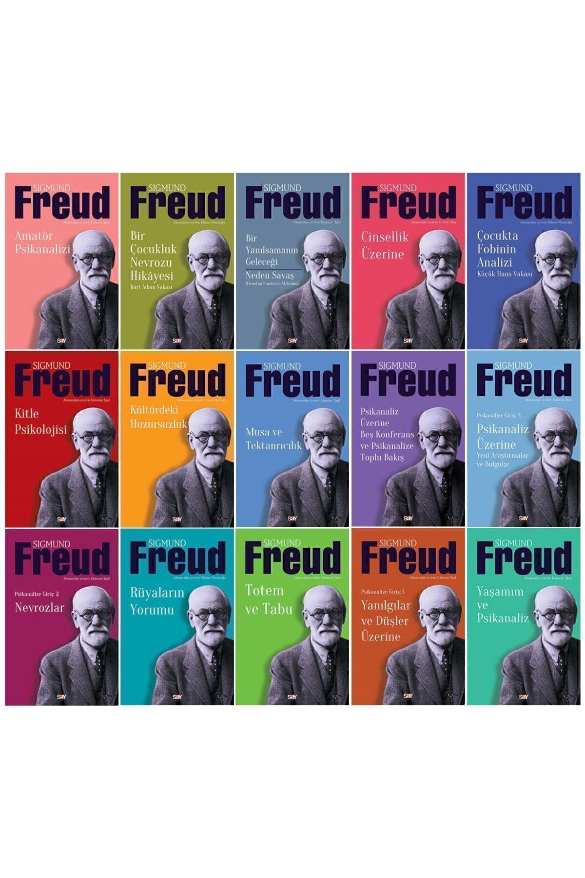Say Yayınları Sigmud Freud 15 Kitap Set - Fiyatı, Yorumları