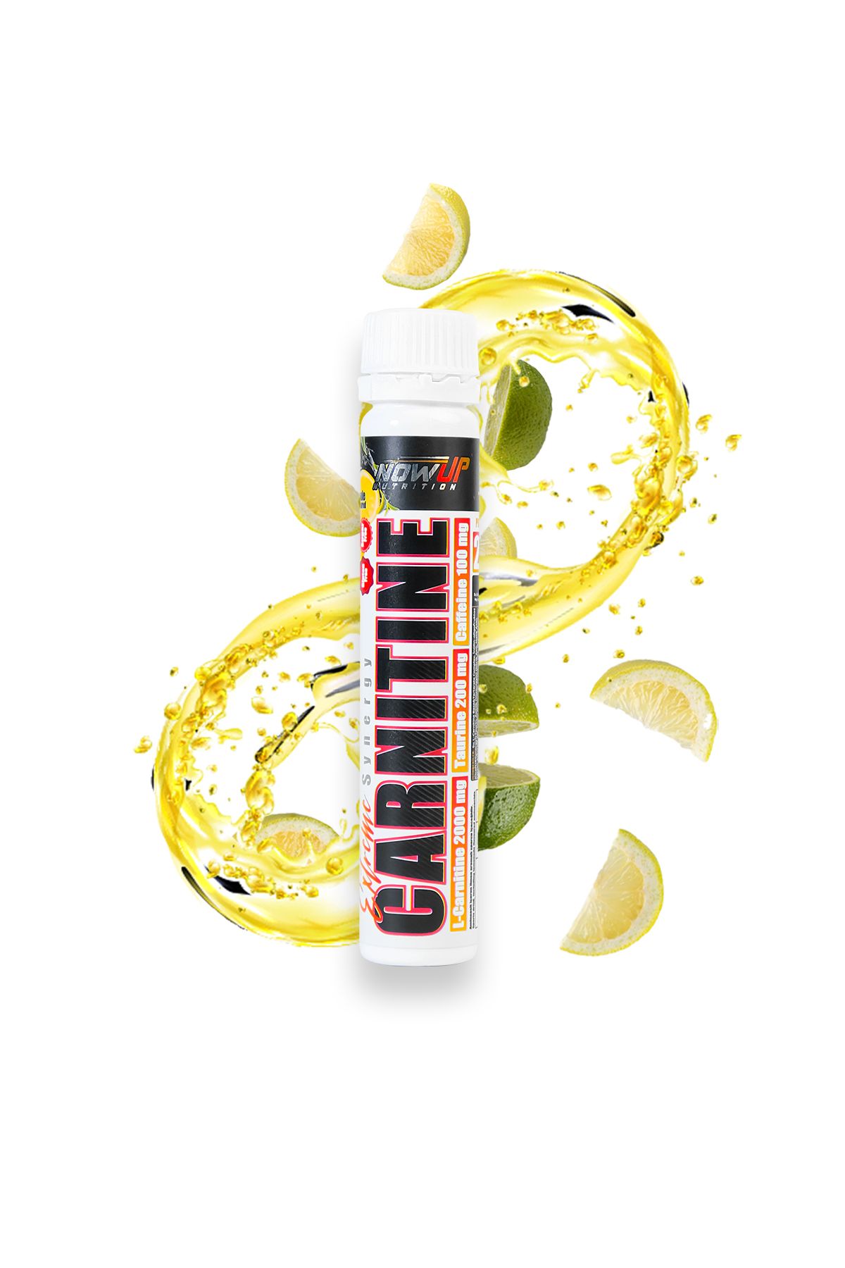 NOWUP NUTRITION L-carnitine Shot 20 X 25 ml - Limon Aromalı- 20 Adet ...